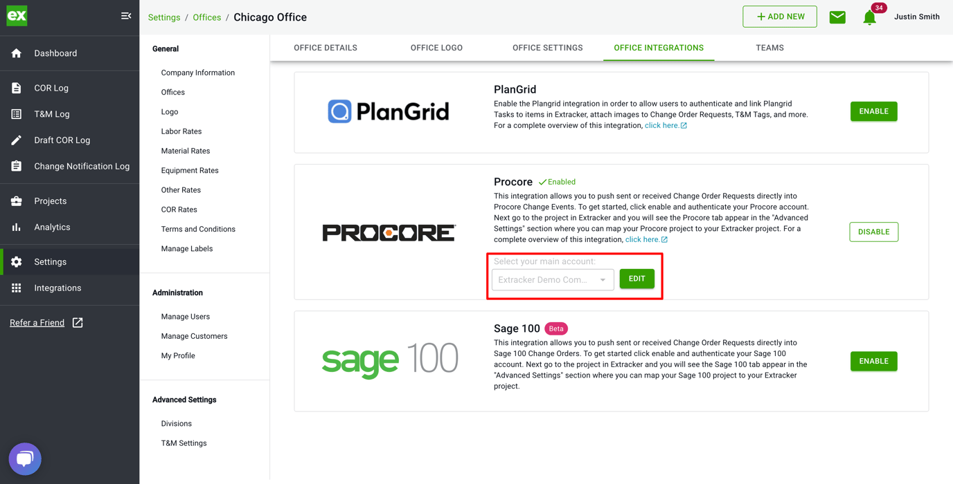 Procore Integration Overview
