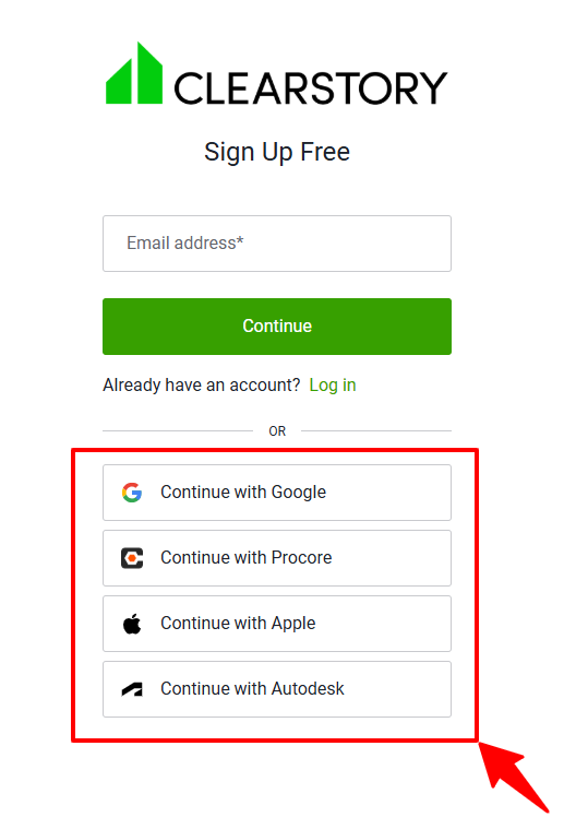 How to Sign Up for Clearstory