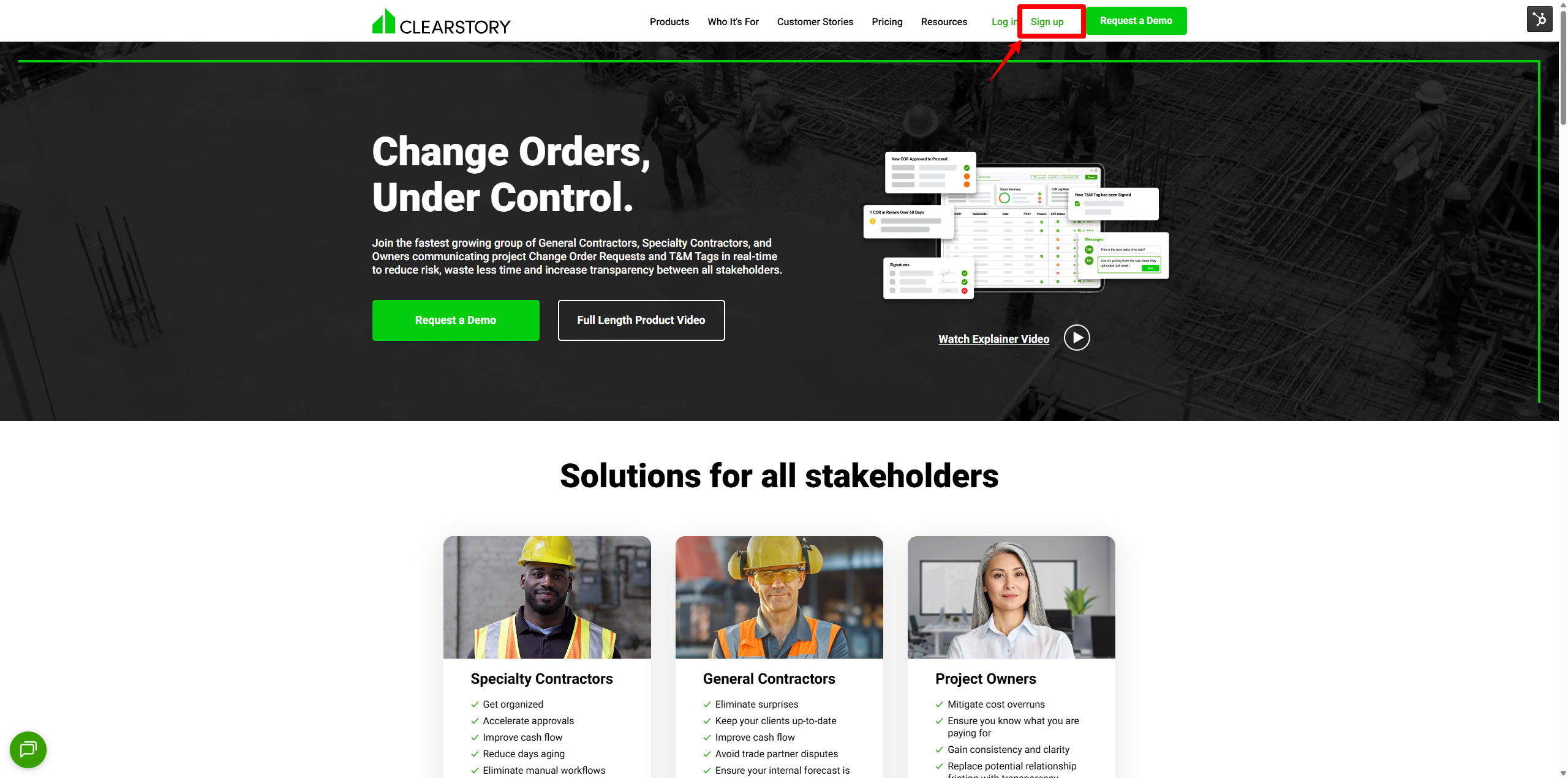 How to Sign Up for Clearstory