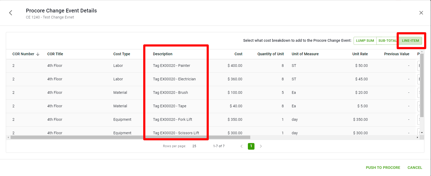 Procore Integration Overview