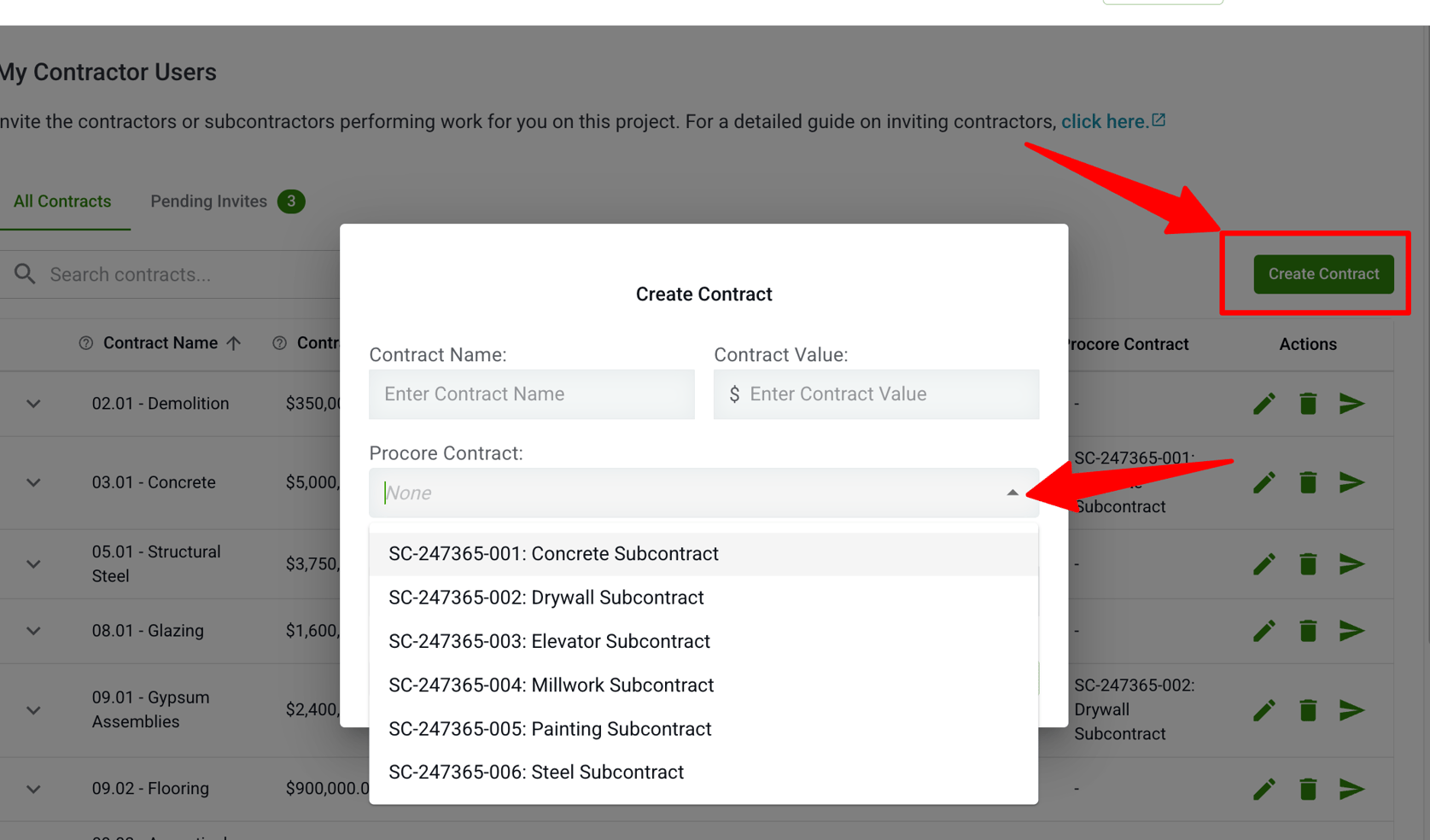 How to Invite Subcontractors to Your Project
