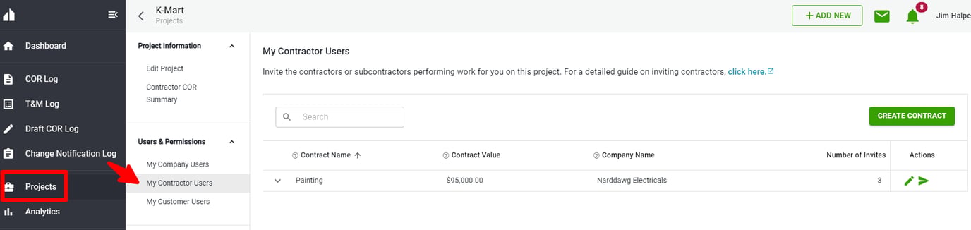 How to Invite Subcontractors to Your Project