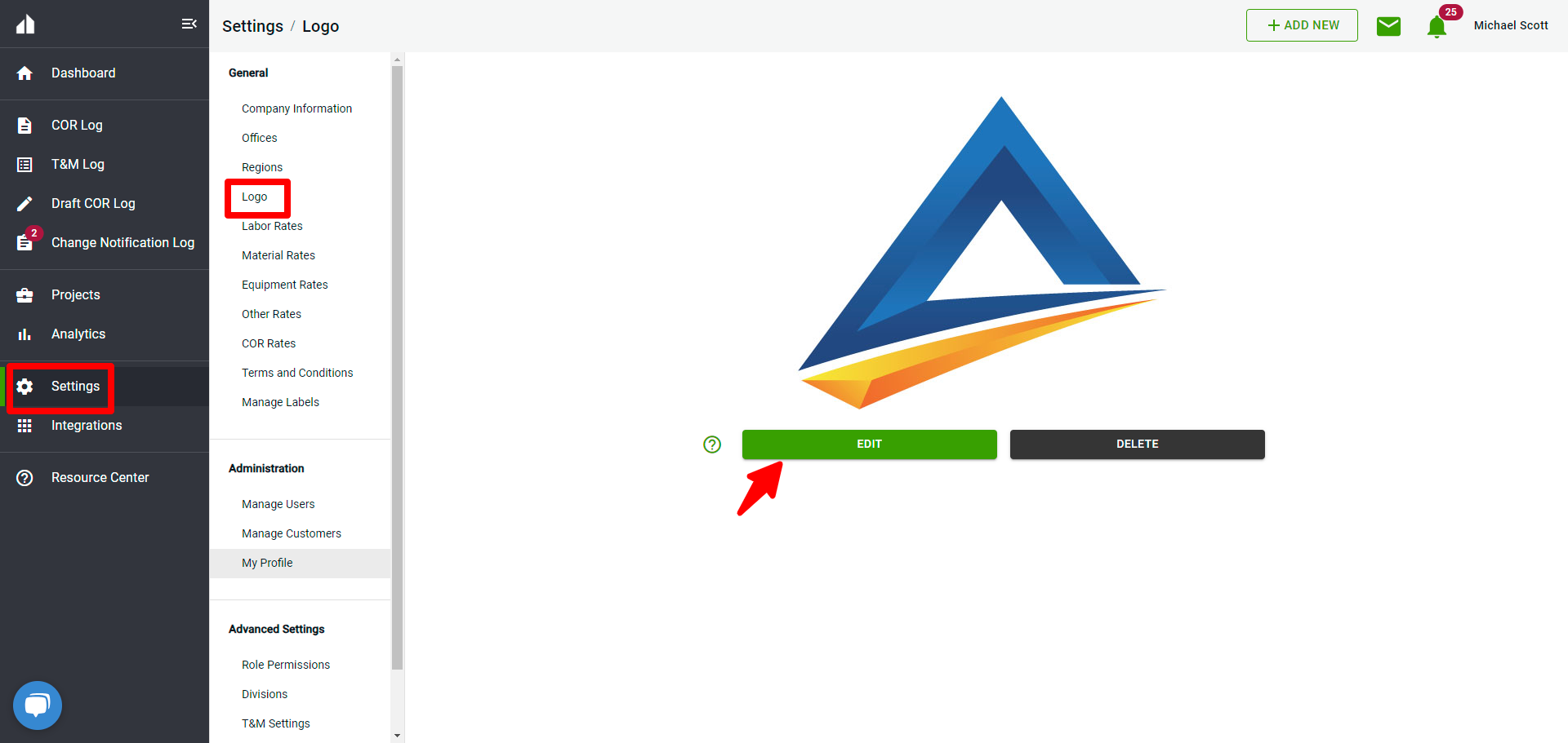 How to Add Your Logo and Use the Cropping Tool