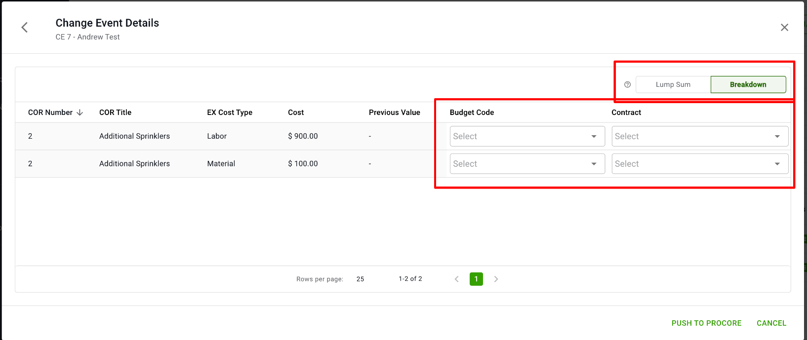 Procore Integration Overview