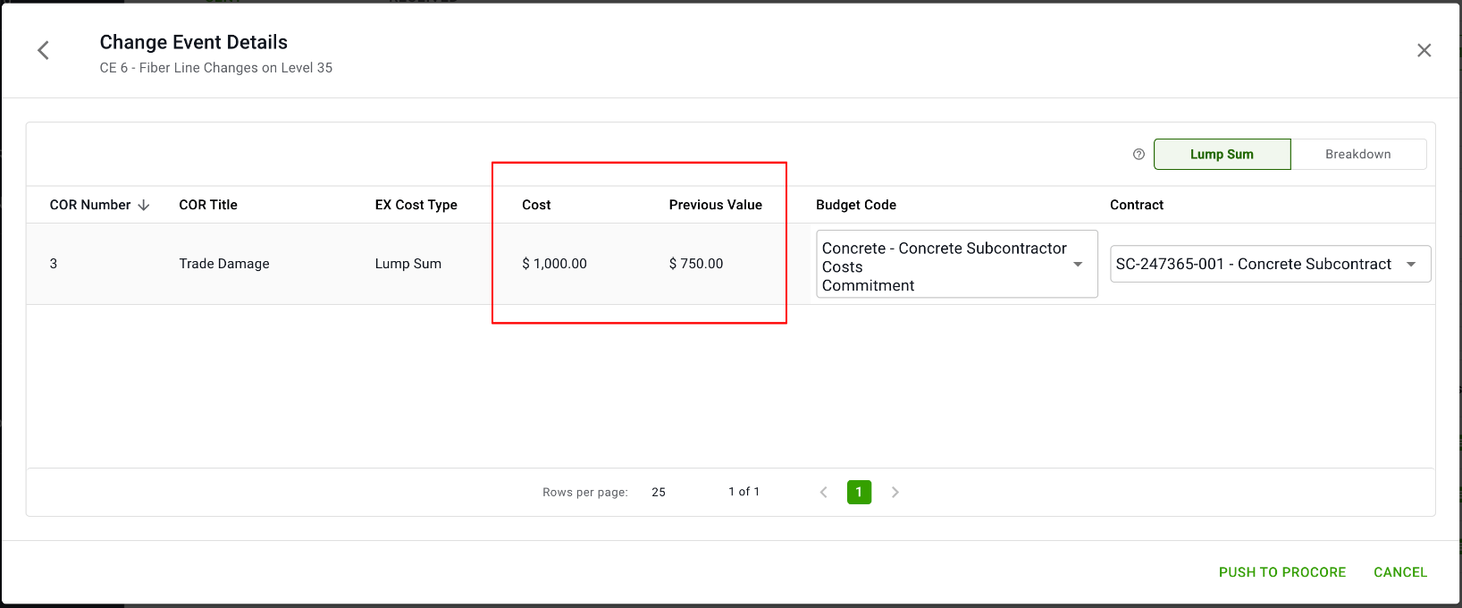 Procore Integration Overview