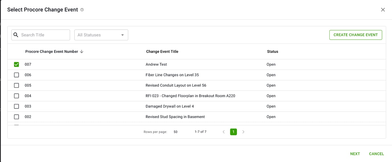 Procore Integration Overview