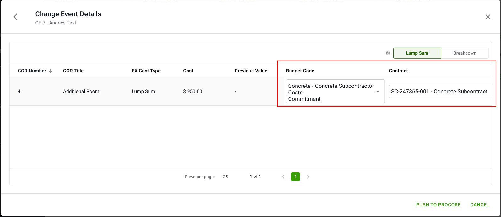 Procore Integration Overview