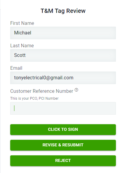 How to Review & Sign a T&M Tag