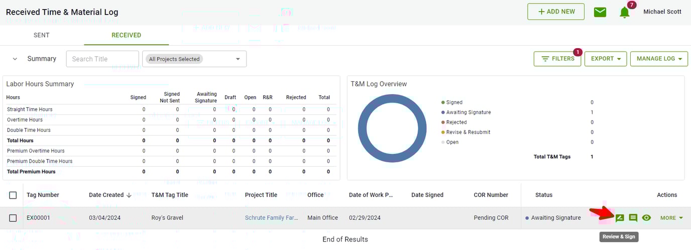 How to Review & Sign a T&M Tag