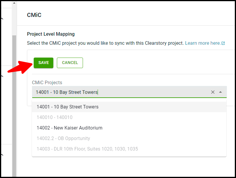 CMiC Integration Overview