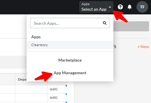 Adding the Clearstory App in Procore