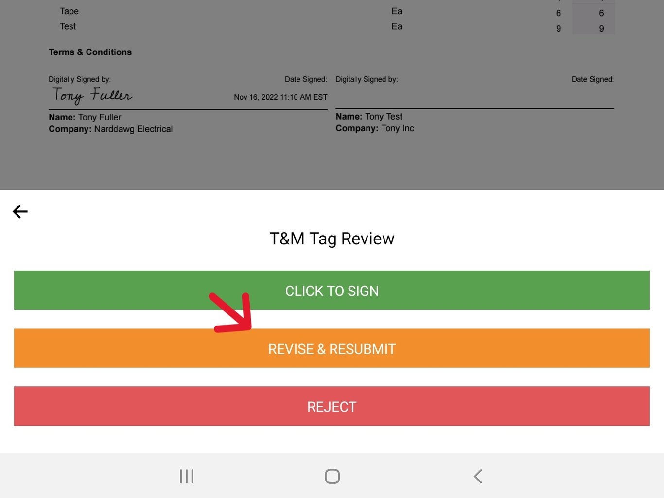 How to Review & Sign a T&M Tag